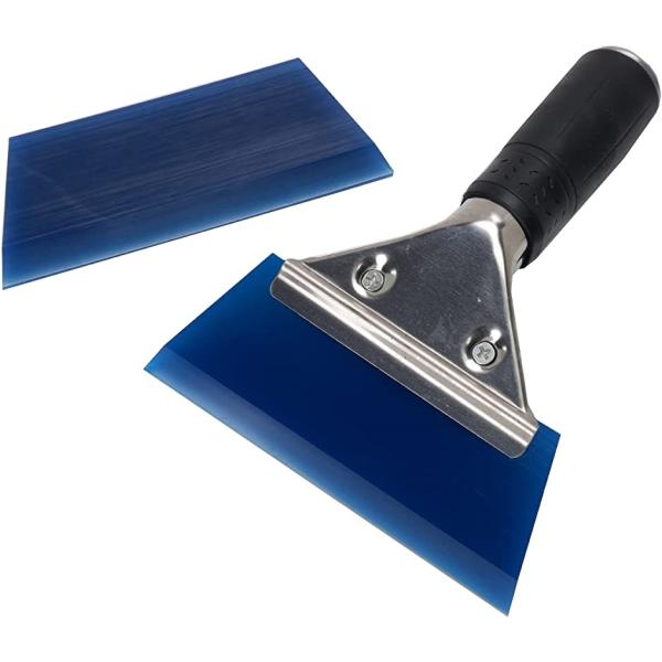 ・替えゴム付きスキージー：車のボディや窓へのフィルム貼り、ご自宅の窓ガラスに断熱用のフィルムを貼る時など、多用途なシーンでお使い頂ける替えゴム付きスクイージーです。・フィルム施工にピッタリ：カーフィルムやカッティングシート貼り付け時の空気・...