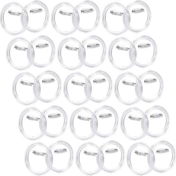 バリエーションコード : 2B2UX69FX9・簡単にオリジナルバッジを作れるボタンバッジ30個です。・好きな写真やイラストを丸く切って透明ケースにはめ込むだけで簡単にバッジが作れます。・友達同士、クラブ、サークルでおそろいのバッジができま...