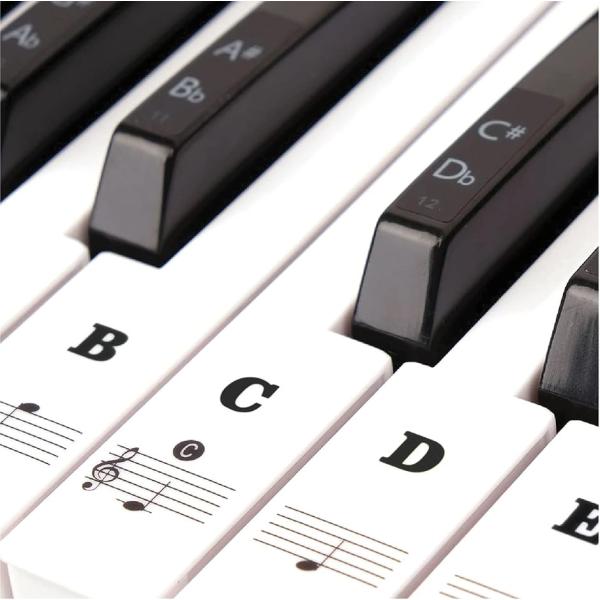 バリエーションコード : 2B21DIK1GP「見やすい・分かりやすい」ピアノの鍵盤に貼るだけでキーボードが見やすくなり初心者でもスムーズに練習ができます。貼り付け・貼り直しもカンタン。鍵盤に剥がし跡を残さず綺麗に取り外し可能です。「シンプ...