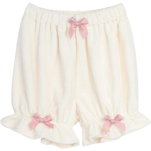 バリエーションコード : 2B4WN5R85C・寒い時期に安心のモコモコ仕様。ゴム入りウエストで快適な穿き心地。・メイド服の下穿き、ロリータファション、ダンス用、スカートやワンピース等の下にもご着用いただけます。・パニエ等のフワッと広がった...