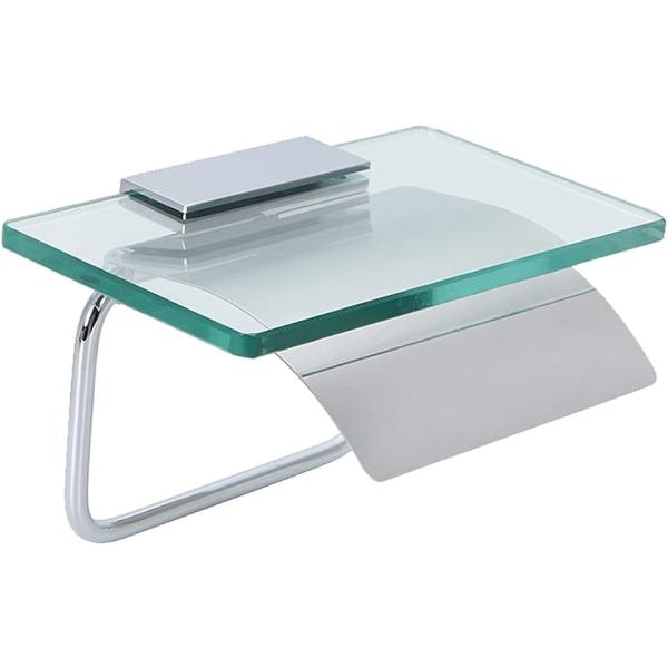 バリエーションコード : 2B42KNSCHD・シングルタイプ ガラス棚：約18cmx11cm 重量：0.8kg ダブルタイプ ガラス棚：約32cmx12cm 重量：1.6kg 取り付け可能トイレットペーパーサイズ：幅12cm、直径15cm...