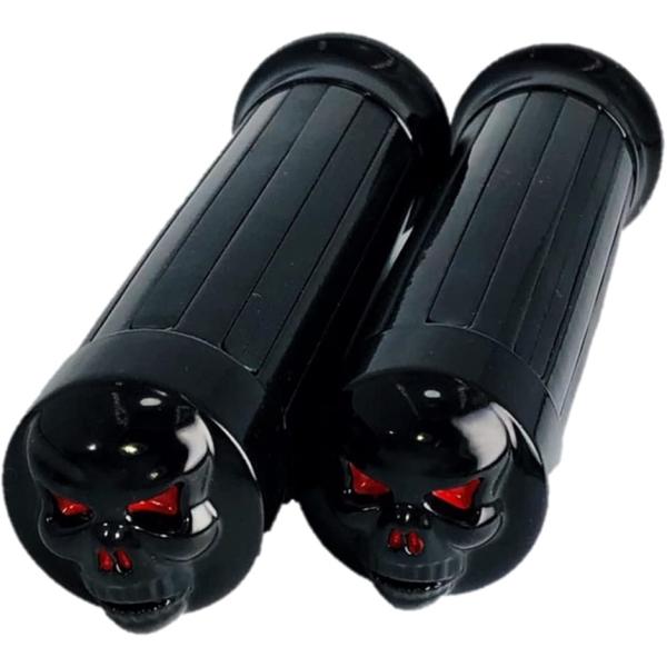 バリエーションコード : 2B4LWPJO0K幅広い車種に対応の ハンドル 車 専用 スカル タイプ アメリカングリップ 左右セットです。ハーレー 用 ドラッグスター バルカン ビレット スティード ビラーゴ マグナ 等に「適合車種一例」ヤ...