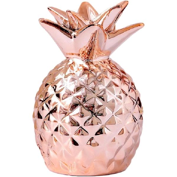 バリエーションコード : 2B815S5KYW・デザインがとってもリアルで、インテリアにもなるユニークでちょっとオシャレなパインアップルのコインバンクです。会社のデスクやテーブル、お部屋の飾りやインテリアに最適。・底部のキャップを外して簡単...