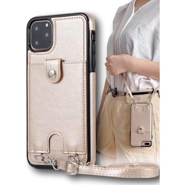 バリエーションコード : 2B2J5JKLHD・《対応機種》iPhone 13mini：今大人気のスマホショルダー型のケースです。ストラップ付きで首掛け、肩掛け、斜めがけに対応。・《特徴１》レディース・メンズ問わず使えるデザイン。カラーは６...