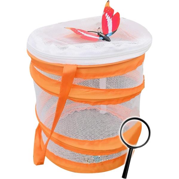 バリエーションコード : 2B4QP43Y2D折りたたみ式大型昆虫飼育ネット： 屋内外で使用可能な大型昆虫飼育ネットです。昆虫採取の際や昆虫飼育・観察にも使用できます。飼育、観察にピッタリ：通気性抜群なメッシュの素材を採用しており昆虫を 最...