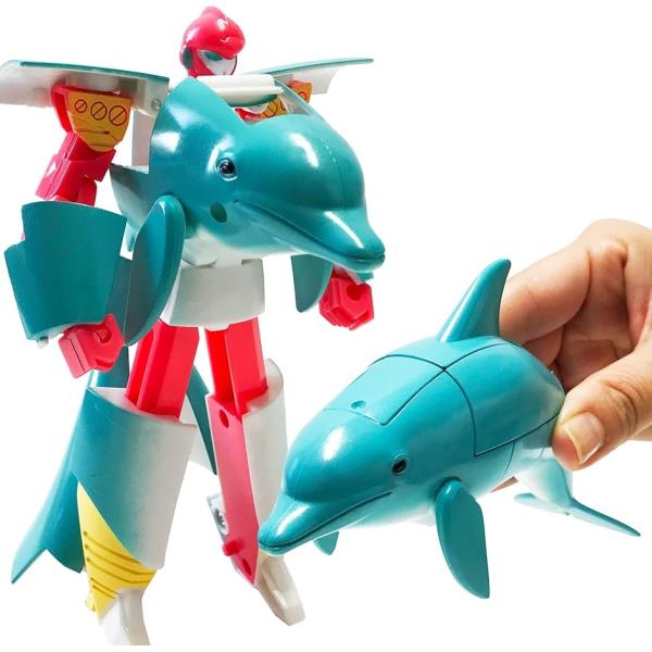 バリエーションコード : 2B4RU2PSO9・「大人気の変形ロボ。」海の人気者イルカが変形ロボットになって登場しました。ドルフィンロボに隠された驚きの変形ギミックに大興奮間違いなし。・「本物そっくり。」イルカの細部までをリアルに再現しまし...