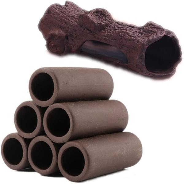 バリエーションコード : 2B4S86WLHX「アクアリウムをもっと楽しく」土管・流木をモチーフとしたHIRAISMブランドの陶器製アクアリウムオーナメントです。自然素材の草木や岩だけでは表現できない、おしゃれな水槽レイアウトを演出すること...