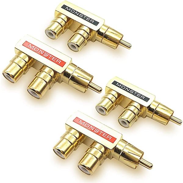 バリエーションコード : 2B4U9VLRP5・「RCA分配器 / ２分配（ペア）」RCAケーブル分岐アダプタを利用することにより、出力が1系統しかないプリアンプからでも、2台のステレオアンプに接続できる優れもの。RCA分配アダプターの使い...