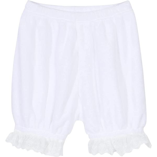 バリエーションコード : 2B4WN5R85C・寒い時期に安心のモコモコ仕様。ゴム入りウエストで快適な穿き心地。・メイド服の下穿き、ロリータファション、ダンス用、スカートやワンピース等の下にもご着用いただけます。・パニエ等のフワッと広がった...