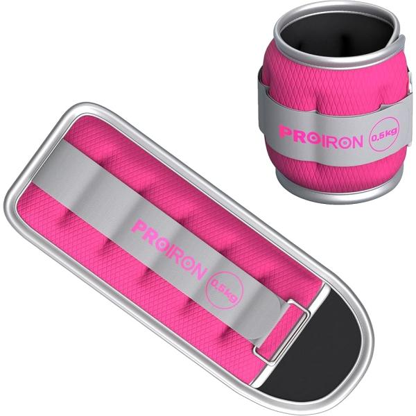 バリエーションコード : 2B4WTWDF59ピンク：0.5 kgx2 、詰物：鉄粒 、生地：ナイロン 、子供と女性用「反射デザイン」縁反射デザイン、耐久性とクールさ、運動をより面白くする「均一な負荷、手にも 足にも使えて」セグメント化され...