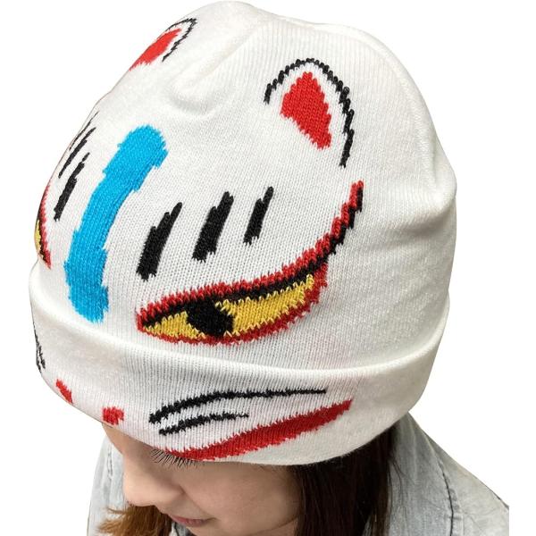 バリエーションコード : 2B4X6Y95UG・「見た目で得をするニット帽」ニット帽子と言えばファッションアイテムだったり、防寒対策として使われるのが一般的ですが、このニット帽子はパロディー調になっているので見た目で注目度アップ。ちょっとお...