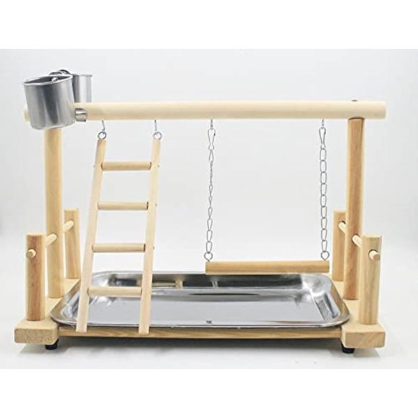 ・鳥の止まり木 スタンド おもちゃです。・オカメインコ、オウム、小鳥等、様々な鳥に適しています。・鳥スタンドを鳥かご棚として鳥かごの中に置くことも可能です。天然の木棒は安全、安心です。・鳥が休憩や運動もでき、見ている分にも楽しめますし、鳥の...