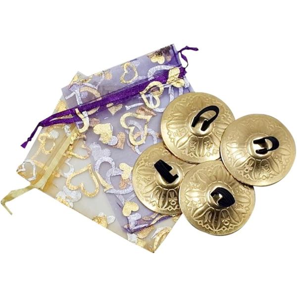 バリエーションコード : 2B663FV23K・ベリーダンスなどで使う、フィンガーシンバルの2組セットです。二枚一組を片手で使用するので、両手で使用する分、計4枚をワンセットでお届け致します。・エクササイズとしても注目されているベリーダンス...