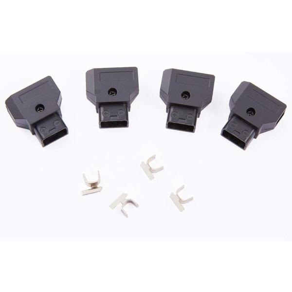 バリエーションコード : 2B4SP935FT・自作用のDタップ’（Bタイプ）オス コネクターの4個セット・内容：Dタップコネクターx4個・サイズ： コネクター／長さ3cm、奥行き3cm、高さ1.2cm 接続口／長さ1.6cm、高さ1cm・...