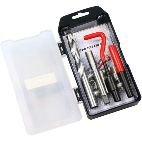 バリエーションコード : 2B6JJ5CTDN・このキットは、軟質金属の中に雌ねじを作り、スレッドを摩耗や損傷から保護します。・本ネジ山補修キットは高品質のステンレス製で、耐摩耗性に優れています。・硬度が高い。 耐摩耗性が高い。 耐熱性が高...