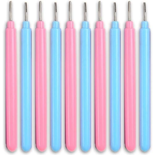 ・クイリングスロット、2色10本セット＊　クイリング紙をクルクルと巻いて作るペーパーアート、ペーパークイリングに必須のツールです。・「ペーパークイリングに必須のツール。」お家でペーパークイリングに挑戦してみませんか？ペーパークイリングに必須...