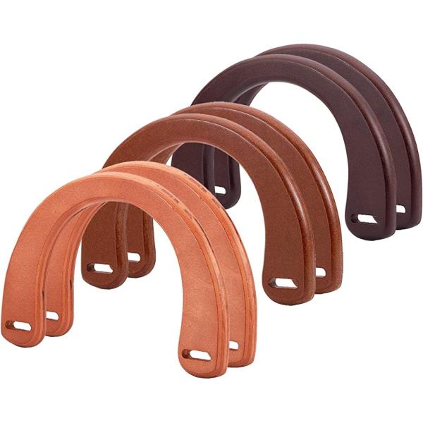 ・「6個3色セット」木製持ち手は6個がありますので、お客様の様々なニーズを満たすことができます。・「手芸最適」大人気の手芸用品です。作り方、使い方は色々。お客様のご趣味で素敵なハンドメイドの作品がお作りいただけます。・「サイズ」長さ約12....