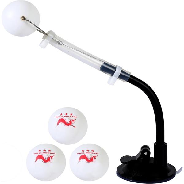 バリエーションコード : 2B6TS4QX42・2018年Tリーグ開始より益々国内で卓球が人気となっています。上達には2人でラリーや球出しして打つ練習が主ですが、このマシーンを使えば一人でメキメキと上達できます。卓球台が無くてもラケット1つ...