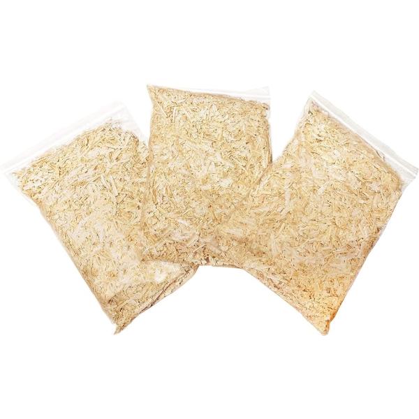 国産ヒノキ100%おがくずクワガタ・カブトムシ飼育マットダニなどの防虫効果1袋100gを3セット