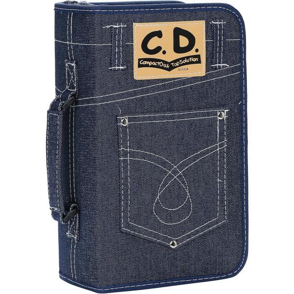 バリエーションコード : 2B822DWUKL「他にはないデザインを」ジーンズのデザインが目を引くCD収納ケースとなります。最大128枚収納可能で、CDやDVDなどが収納可能となっております。「様々な用途で」持ち運びに便利な取っ手がついてい...