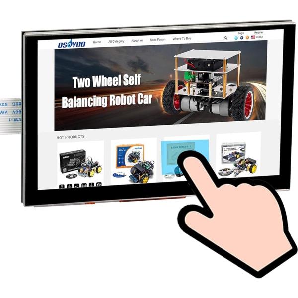 バリエーションコード : 2B6F58TP61・Raspberry PiのDSIインタフェースを使用して、GPIOを占用しない、DSIコネクタ、自動設定によりドライバ不要。・タッチスクリーン本体は、800x480の高解像度で、従来製品より高...
