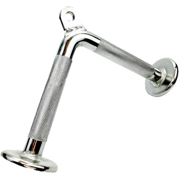 ・プレスダウンハンドル 。逞しい上腕を作る筋肉 トレーニングをより効果的に。上腕三頭筋 腕 肩 が鍛えられるケーブルトレーニングには欠かせないアタッチメント 器具 です。・「使用用途」 プレスダウン、カール、クランチ、キックバック、デルトイ...