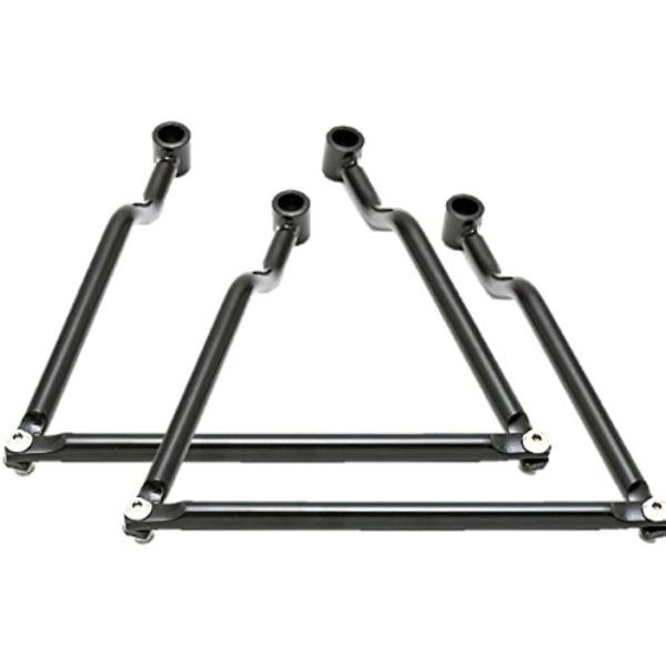 バリエーションコード : 2B85HOI4NNバイク 汎用 サイドバッグサポート シートバッグサポート 左右セットアメリカンバイク(スティード、ビラーゴなど)、ハーレー、クラシックタイプのバイク向けサイズ：縦(バイク取付側) 約200mm　...