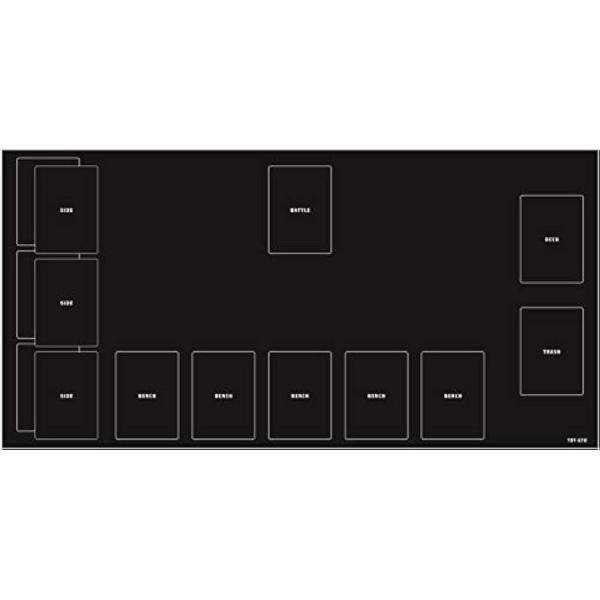 バリエーションコード : 2B8C19ISRS「サイズ」約 60x30ｃｍ（広げた時）、５x５cm（丸めた時）「厚さ」約 2 ｍｍ「素材」ラバー、布（表面）「カラー」ブラック「製品の特徴」机や床でそのままカードゲームをすると、大切なスリーブ...