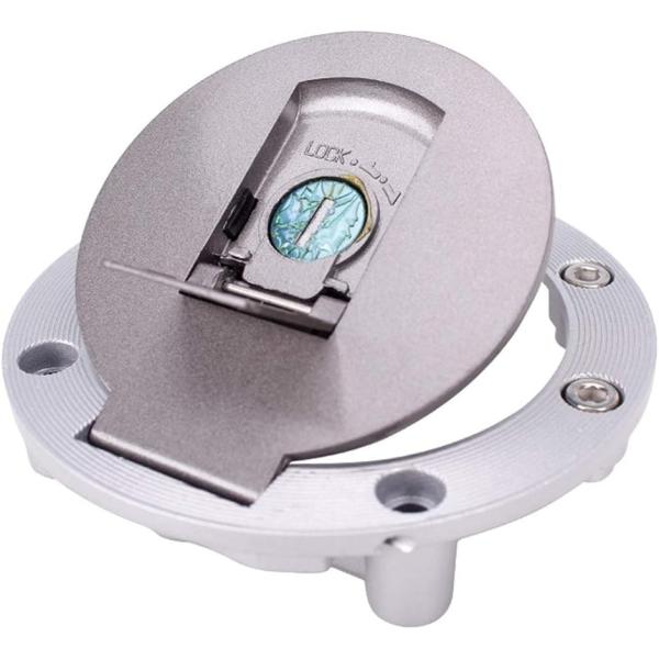 ・ヤマハ カワサキ ガソリン タンク キャップ 汎用品、7穴タンクキャップPULL式キー2本付きです。・「サイズ」約105mm 「付属品」キーx２本 取り付けボルト・純正と同等形状の汎用品タンクキャップです、キーシリンダーの不調・破損時の交...