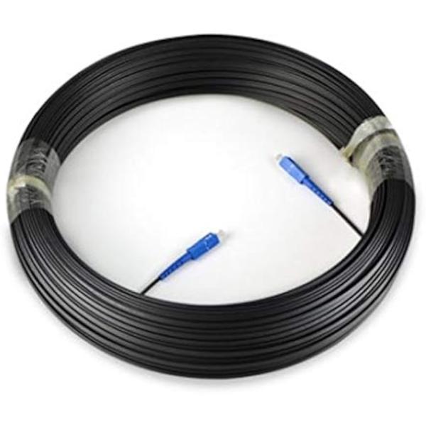 バリエーションコード : 2B49TDKTG2両側にSCコネクタがついている光ケーブル。ステンレス管でファイバーを保護した強化型。野外でもご利用いただけます。ケーブル外径：2.8mm　ケーブル長さ 50mコネクタ種類：SC　，　研磨面：SP...