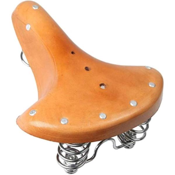 バリエーションコード : 2B630T005Q・A'sTool 自転車 ハンモックサドル 本革 取替 昭和レトロ (ナチュラルブラウン)・高級感のある本革。懐かしい昭和レトロな雰囲気が人気の自転車サドルです。・汎用タイプなので、ママチャリか...
