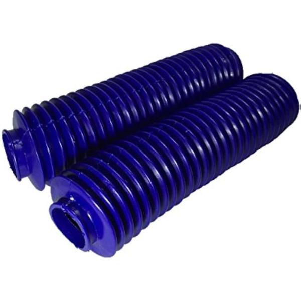 バリエーションコード : 2BBSJCOSSA・汎用 フォークブーツ 左右セット です。・サイズ（約）：全長320mm 上部径40mm 下部径60mm・オフロード車のフォーク径40-43ミリに適合するフォークブーツです。・ブーツを付けること...