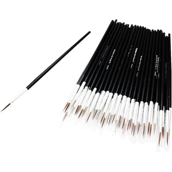 バリエーションコード : 2B8OHJNX3T・「商品仕様」本数：100本　先端直径：約1mｍ　長さ約17cm　毛先の長さ約15mm・「高品質毛」柔らかくしなやかな毛質。塗装する際にパーツやボディを傷つけません。毛が毛落ちにくく作品に付着す...