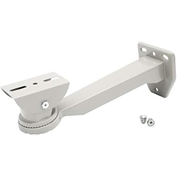 バリエーションコード : 2B8OOVP43Q・防犯カメラハウジングを壁面に設置するための取付金具（ブラケット）です。・裏面に補強を施したアルミニウム製の軽くて丈夫な取付台です。・死角をカバーできるように、上下左右のアングル調整も可能です。...