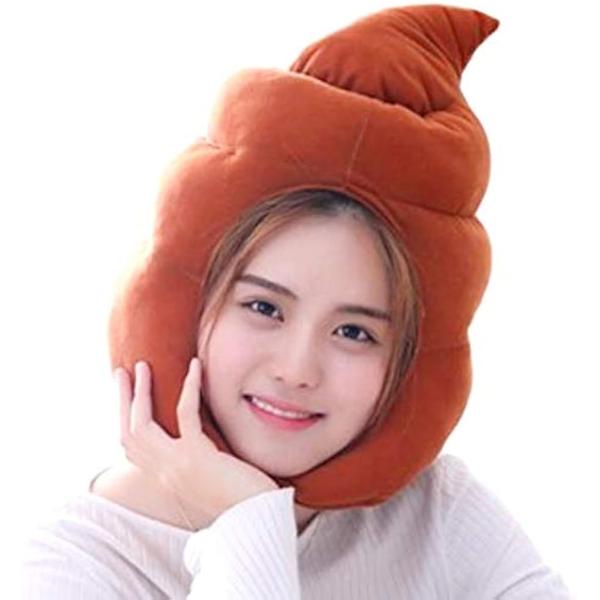 老若男女だれでもかぶれて万人受けするうんちアイテム。かぶるだけで大うけすること間違いなしです。フリーサイズなので、お子さまから大人まで対応可能です。ウンコグッズが好きなお子様には大喜びのコスプレアイテムです。私服にさっとかぶるだけでもハロウ...