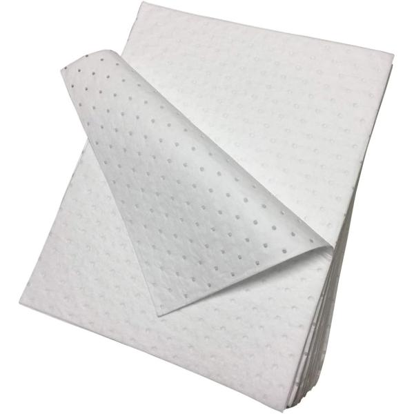 バリエーションコード : 2B8RYW0U2Y・水は吸わずに、油を効率良く吸収します。自重の約10倍以上の油吸着力があります。・SIZE:50x40x0.2cm　10枚入りです。・工場や作業場の工具、機械周りの油汚れ、オイル漏れによく使われ...