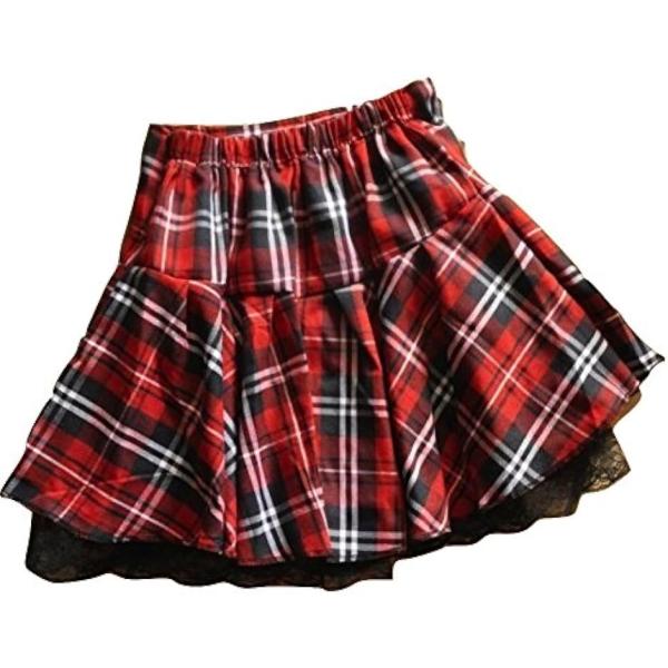 バリエーションコード : 2B8TIKI4PO・赤いタータンチェックが目を引く、可愛らしいデザイン。・見え隠れする黒レースがセクシーさも醸し出しています。・サイズ」XL:平置き43cm(約85cm) 3XL:平置き48cm(約95cm) ＊...