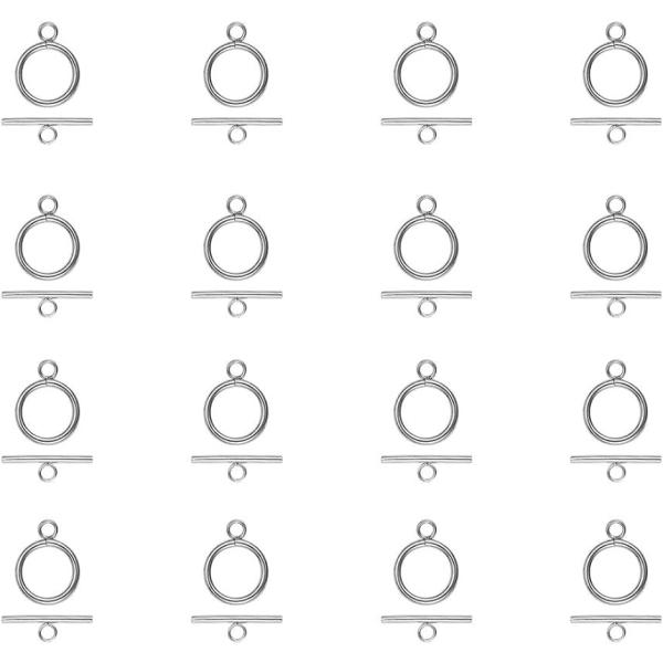 バリエーションコード : 2B8LCDT5Q0・「サイズ」：トグル：長さ約20.5mm、幅15.5mm、厚さ2mm、穴：3mm；Tbar：幅約7mm、長さ23mm、厚さ2mm、穴：3mm；約30セット/箱;プラスチック製の箱：5.4x5.3...