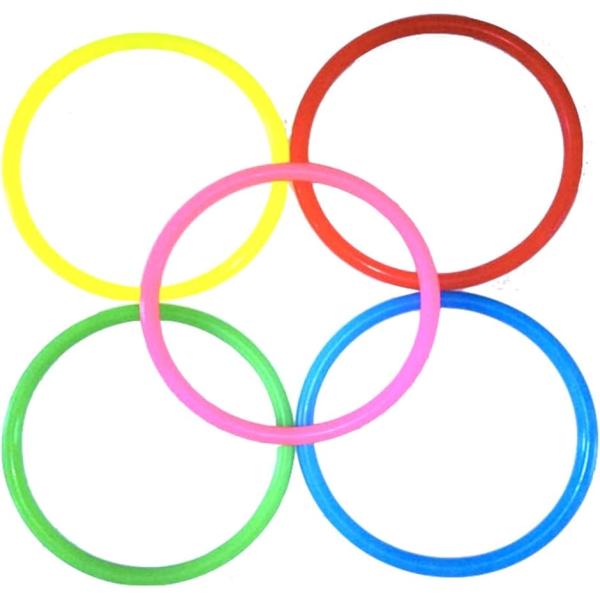 バリエーションコード : 2B8QKRLLDS「子供から大人まで」学校行事やレクリエーションにお使い頂ける輪投げの輪20個セットです。材質はプラスチック製なので軽くて投げやすく、小さなお子様や高齢者でも扱いやすくなっております。「様々な用途...
