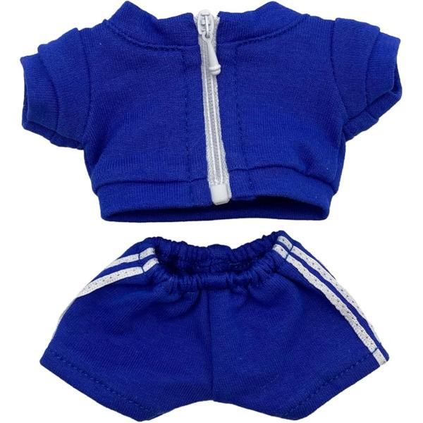 バリエーションコード : 2B91OS5V4Hぬいぐるみ用のジャージ上下セットです。「 適用サイズ 」約10cm・約15cm・20cm綿人形「 セット内容 」ジャージ上下　＊靴は付いてません。人形本体は含まれません。またセット内容以外のもの...