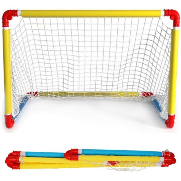 バリエーションコード : 2B91PVDFCG「5秒で。組み立て」サッカーゴールは折りたたんだ状態でお届けします。使うときは開くだけで簡単にサッカーゴールが完成します。折りたたむ際はボタンを押しながらおりたたむだけで、こちらも3ステップで簡...