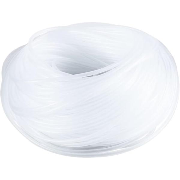 「高品質シリコン素材で長期間使用可能」このシリコンチューブは、高い耐久性を持つシリコン素材を使用しており、長期使用に耐える設計です。内径4mm、外径6mmでエアレーションや水槽ポンプに最適なサイズとなっています。柔軟でありながら強度を保ち、...