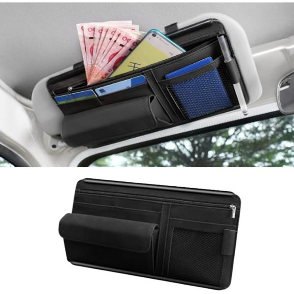 バリエーションコード : 2BJPQ90QQS「サイズ」長さ31 x幅16.5cm、車のサンバイザーに干渉しません。「幅広い用途」コンパクトでサンバイザーにしっかり留めることかできる、取り付けは面ファスナーで簡単装着できる。ほとんどの車に装...