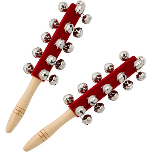 振ったり揺らしたりすることで、音色が変化し、多彩な音を楽しむことができます。ベロア調の素材を使用し、見た目に高級感をプラス。音の響きを抑えつつ、柔らかい音色を奏でることができます。木製の持ち手は握りやすく、年齢を問わずどなたでも簡単に演奏可...