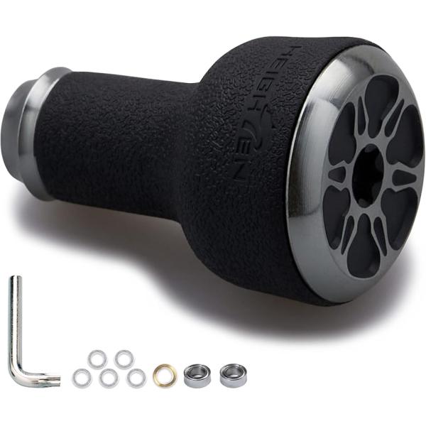 バリエーションコード : 2B93UPS8KJ「特徴」直径24mmのT型ノブ、TPE材質の握る感抜群のデザイン、滑り難い、冷たくない、清潔し易い。「サイズ」直径24mm、長36.5mm「重量」10g「素材」TPE+70航空アルミ。「付属」ベ...