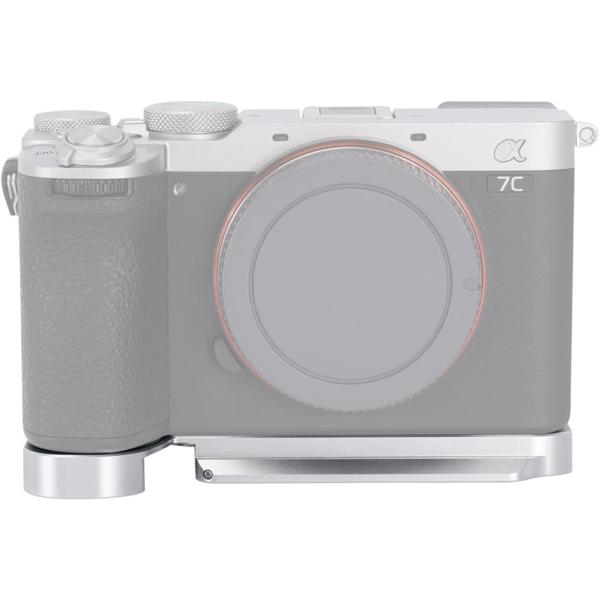 バリエーションコード : 2B94LJ1JFK［A7CMII/A7CR専用］ A7C M2/A7C Rカメラに専用、底部の1/4インチネジ穴を利用して様々なアクセサリーを装着できます。これにより、カメラを三脚、スタビライザー、手持ち撮影に素...