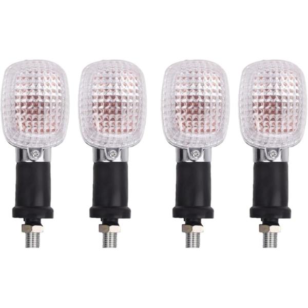 バリエーションコード : 2B94OII525カワサキタイプの12V汎用ウィンカー4個セットです。ボディはシルバーメッキ仕上げです。汎用品のため、サイズが合えばバリオス・エストレヤ W400 W650以外にもご使用いただけます。「仕様」サイ...