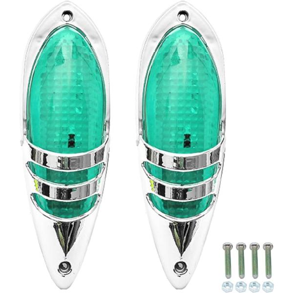 バリエーションコード : 2B9581OXV0トラックやバスなどの大型の車両に適した24V対応のLEDサイド マーカー ランプです。ナマズタイプのレトロでスタイリッシュな独特な形状で個性を引き立てます。デコトラやカスタム好きな方に必見の24...