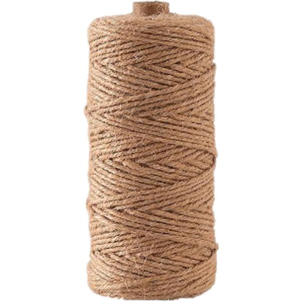バリエーションコード : 2B95FNTL08「自然素材」「こもれび屋」の太さ5ｍｍと6ｍｍ、長さ50ｍのジュートツインは、100%天然のジュート繊維で作られており、環境に優しく持続可能な選択肢です。50mの大巻きで、ガーデニング、DIYプ...