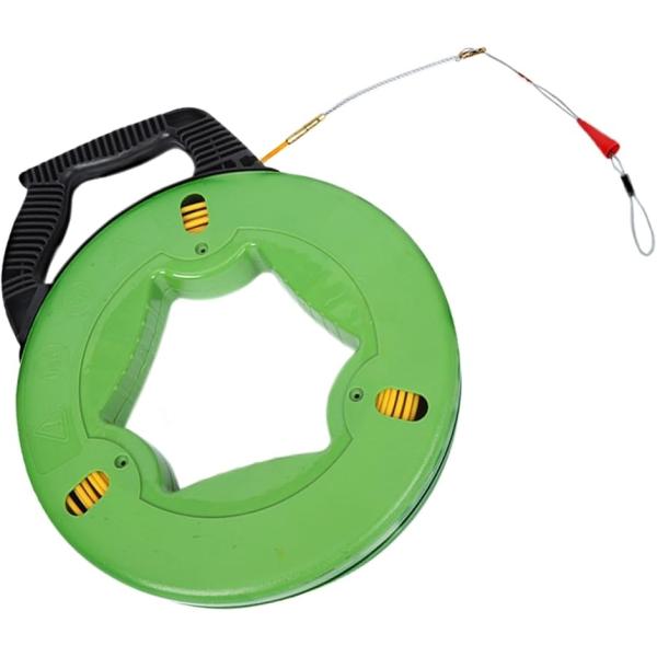 バリエーションコード : 2B95J10U12屋内通線、入線作業の必需品。スムーズな通線で作業効率アップ。直進性・防水性・耐久性・剛直性に優れています。一体型の収納ケース付きで狭い作業場でもスムーズに入線作業ができます。使わない時の保管にも...